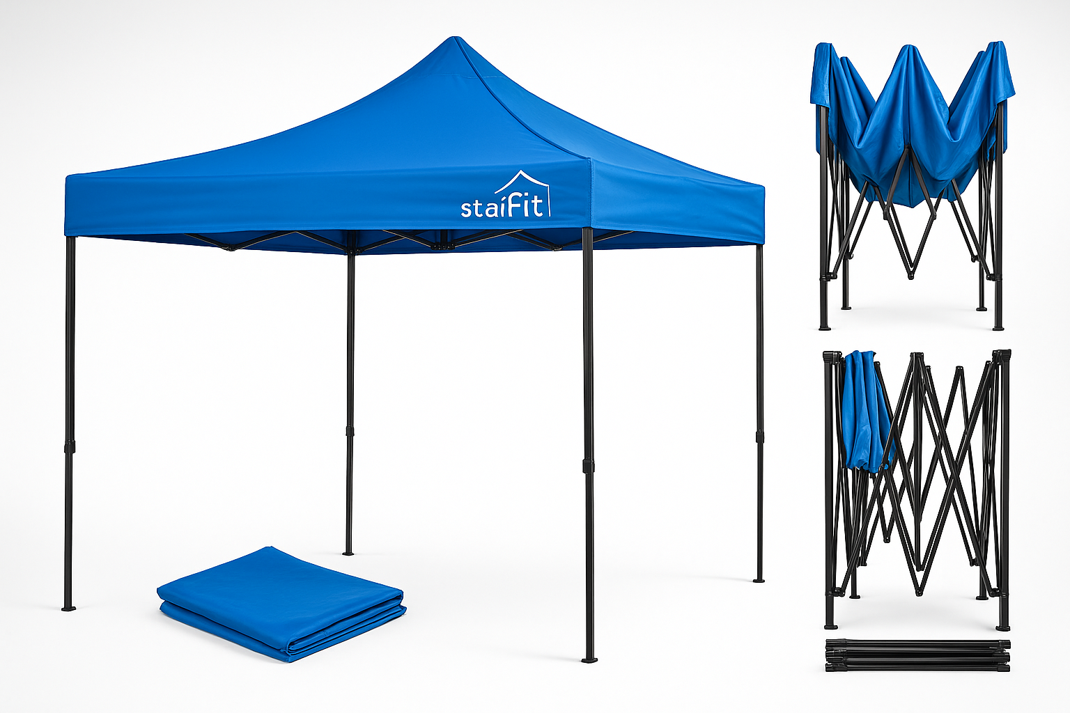 Carpa Plegable Profesional 3x3 Metros - Ultra Resistente y Fácil Monta ...